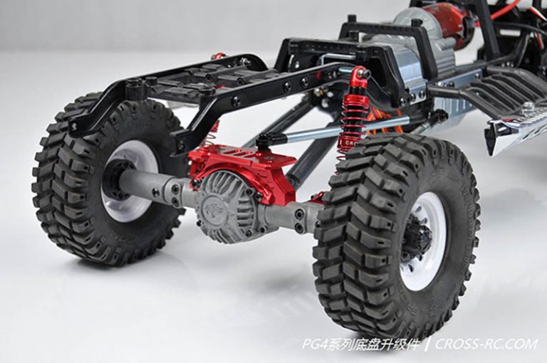 Aluminum CNC Axle Mount for PG4 | PG4S | PG4R - Cross RC US